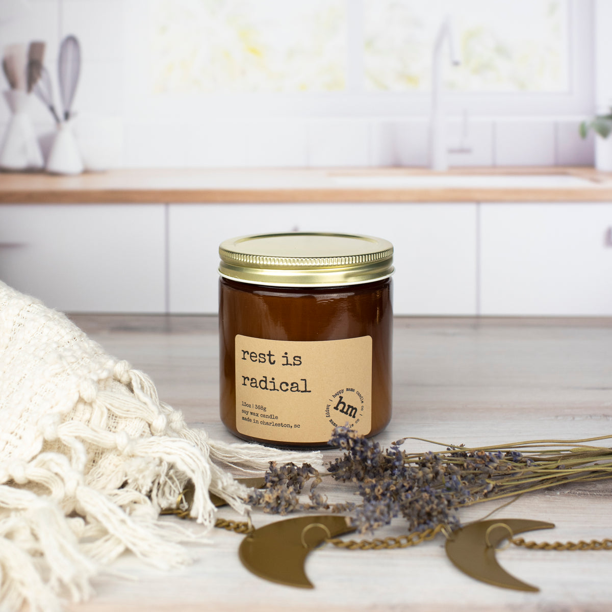 Rest Is Radical – Happy Mama Candle Co.